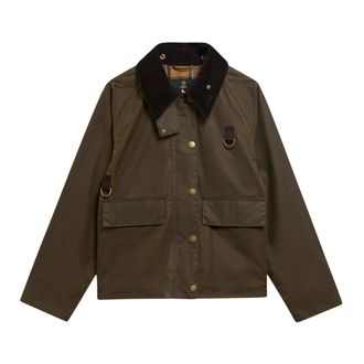 Barbour Spey Wachsjacke - - Jackets - Damen - Gr&uuml;n - L