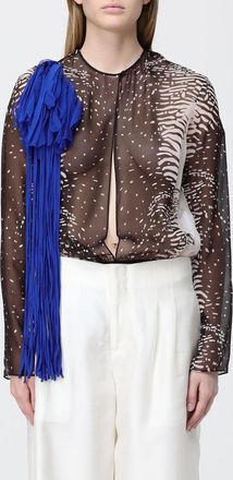 Ferragamo Top Femme couleur Bleu Azur
