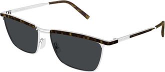 Saint Laurent Herren, Accessories, Grau, 57 MMGr&ouml;&szlig;e