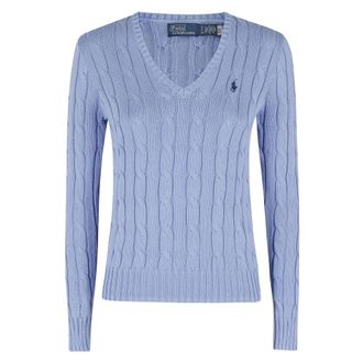 Polo Ralph Lauren Femme, Pulls, Bleu, Taille: 40 FR Pull &agrave; Manches Longues