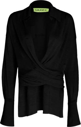 Gauge81 Sabinas Langarmshirt - Schwarz