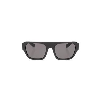 Dolce & Gabbana Rechteckige Sonnenbrille - - Accessories - Herren - Schwarzk - 54 MM