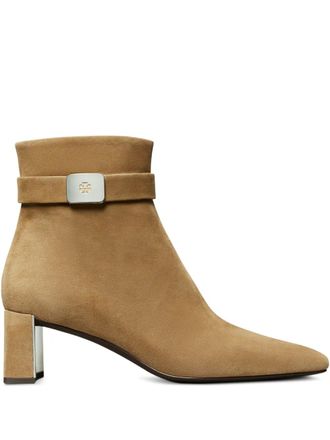 Tory Burch bottines à détail de boucle 55 mm - Tons neutres