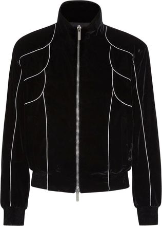 Dsquared2 veste bomber en velours - Noir