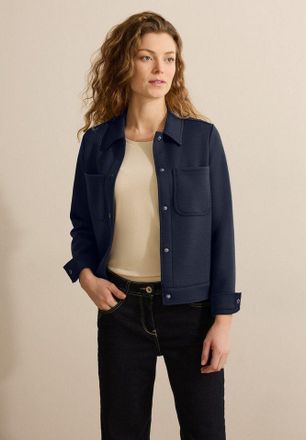 Cecil Sweatjacke mit Brusttaschen