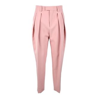 Berwich Elegante Stretch-Polyester-Hose - - Trousers - Damen - Rosa - XL