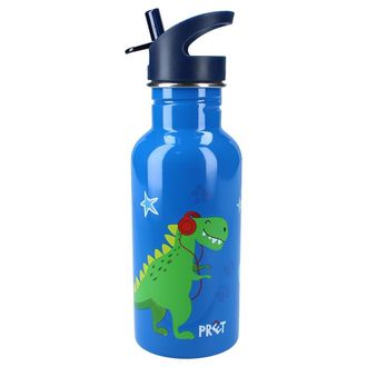 Pret Helmets trinkflasche edelstahl dinosaurier kinder krippe kindergarten schule urlaub essen essen 21cm jungen 500ml feuchtigkeitsspendend geschenk