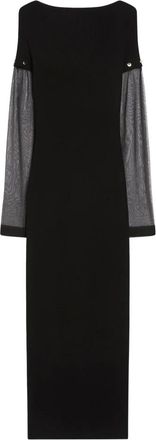 Max Mara Femme, Robes, Noir, Taille: 36 FR Robe en tricot noir