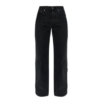 Off-white Straight-leg Jeans - - Jeans - Damen - Schwarzk - W28