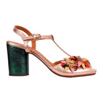 Chie Mihara Femme, Chaussures, Multicolore, Taille: 37 1/2 EU Uliva Heeled Sandal with Buckle