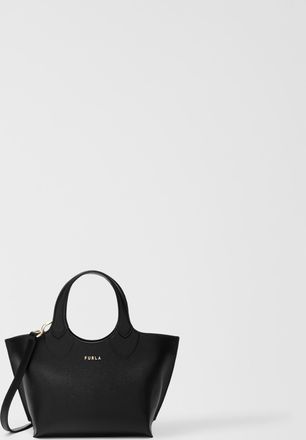 Furla Thelma Tote-bag Nero Schwarz Andromeda Kalbsleder Damen