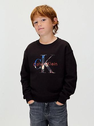 Calvin Klein Logo-sweatshirt - Ck Black - Jungen - 10