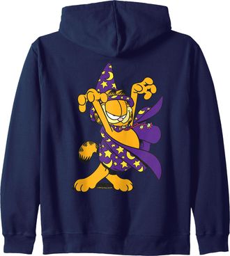 Garfield Halloween Hocus Pocus Trick Treat Zauberer Cartoon Kapuzenjacke