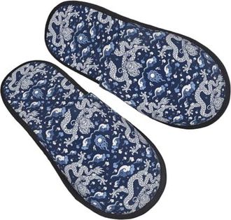 Generic Accueil Pantoufles Dragon Cozy Slippers Peluche Chaussons DInt&eacute;rieur Pour Femmes Int&eacute;rieur Homme M