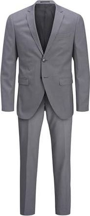 Jack & Jones Homme Jprfranco Suit Noos Costume, Light Grey Melange, 52 EU