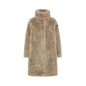 Roberto Ricci Design Rrd, Femme, Manteaux, Brun, Taille: 38 FR Lamb Hybrid Coat