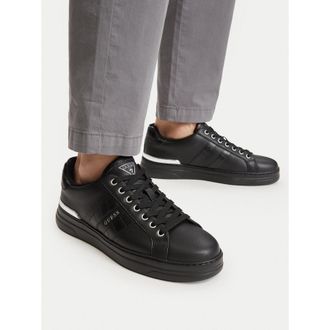 Guess Sneakers Guess FMFWYC LEA12 Schwarz
