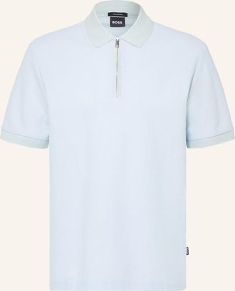 HUGO BOSS Piqu&eacute;-Poloshirt Pei blau