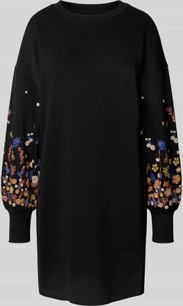 Only Flie&szlig;endes Sweatkleid aus Baumwoll-Mix Modell BROOKE