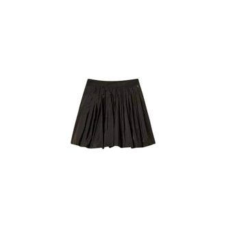 Twinset Jupe Ballon en taffetas - Femme - Jupes - Noir - Taille: 36 FR