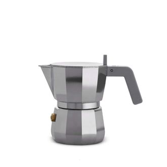 Alessi DC06/1 Espressokocher Aluminum, Grau, Aluminium