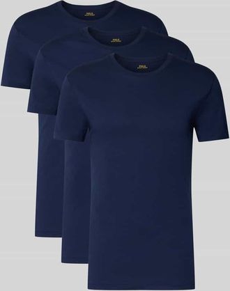 Ralph Lauren Slim Fit T-Shirt aus reiner Baumwolle im 3er-Pack