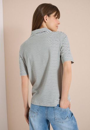 Cecil Poloshirt mit Piqu&eacute;-Struktur