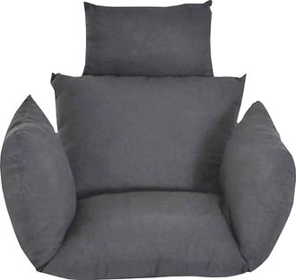 Generic Hängekorb Hängestuhl Rückenkissen Hängesesselauflage Auflage für Polyrattan Rattan Hängeschaukel Polster Hängekorbschaukel Korbschaukel Auflage Rücken