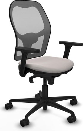 Piqueras y Crespo Atmungsaktiver Chorquera Stuhl mit 3D-Armen, h&ouml;henverstellbare Lendenwirbelst&uuml;tze, ausgestattet mit 5 Positionen und eingespritztem Schaum. Mit Rollen