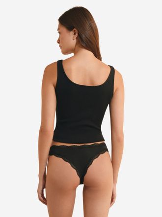 Etam 3er-Pack Tangas mit Spitzendetails Jim Micro