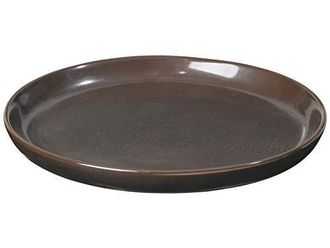 Broste Copenhagen Broste Copenhagen 14533115 Brotteller, Steingut, Grau-braun