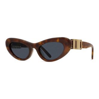 Loewe Cat-Eye Sonnenbrille mit blauer Linse - - Accessories - Damen - Braun - ONE SIZE