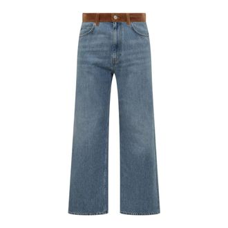 Marni Denim-Hose mit Samtbund - - Jeans - Herren - Blau - W32