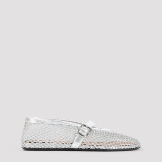 Alaia Fishnet Ballerinas