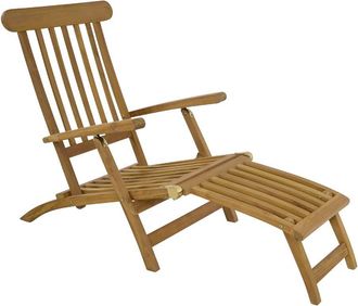 Lesli Living Deckchair Teak verstellbar