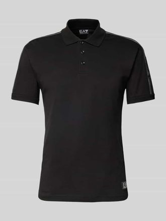 Emporio Armani Poloshirt mit Label-Patch