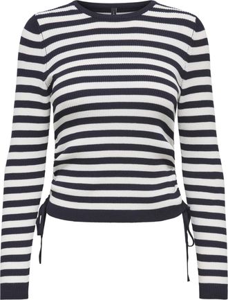 Only Onlmeddi Ls O-Neck Ruching KNT Noos