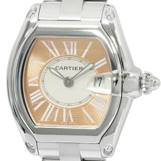 Cartier Pre-owned Roadster Stainless Steel Limited - Femme - Pre-owned - Rose - Taille: ONE Size