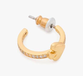 Kate Spade New York Everyday Spade Stone Pav&eacute; Creolen, Klein