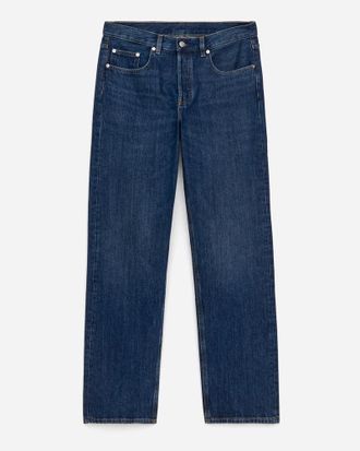 Arket OCEAN Loose Straight Jeans -Blau