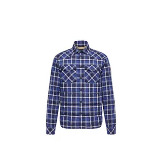 Moncler Moncler Gelt Check Cotton Blend Down Shirt Jacket, Men, Multicolour, Size: 1