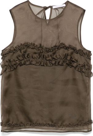 Cecilie Bahnsen Orietta Bluse - Braun