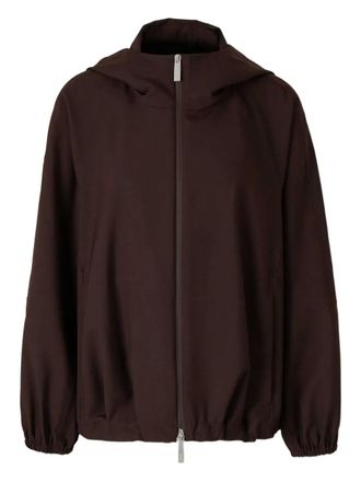 Herno Mantel mit Stehkragen - Braun