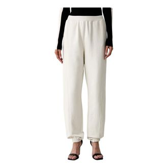 Patrizia Pepe Pantalon de jogging - Femme - Pantalons - Beige - Taille: 36 FR