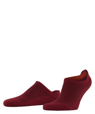 Burlington Herren Sneakersocken Athleisure M SN weich atmungsaktiv schnelltrocknend kurz einfarbig 1 Paar, Rot (Burnt Siena 8413), 39-42