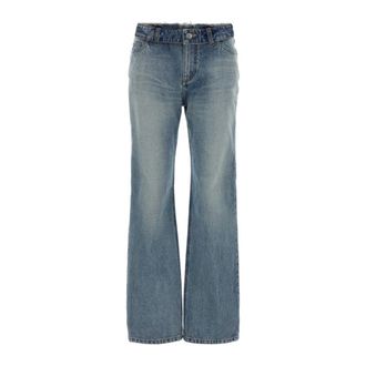 Alexander McQueen Flared Denim Jeans - - Jeans - Damen - Blau - W26