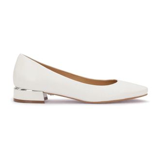 Kazar Flache wei&szlig;e Lederschuhe - - Shoes - Damen - Wei&szlig; - 36 EU