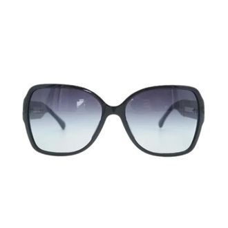 Chanel Pre-owned CC Logo Sonnenbrille mit schwarzem Rahmen - - Pre-owned - Damen - Schwarzk - ONE SIZE