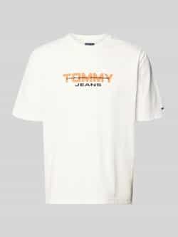 Tommy Jeans Regular Fit T-Shirt aus reiner Baumwolle