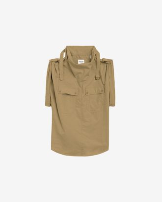 Isabel Marant Top Nemia - Femme - &Eacute;cru - Taille 38 - Marant &Eacute;toile